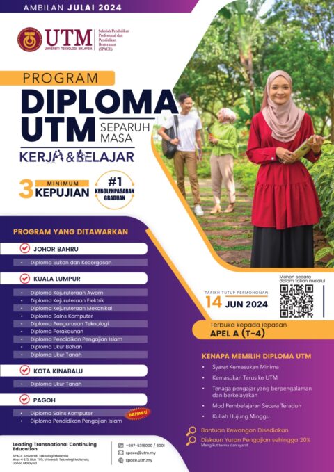 UNDERGRADUATE PART TIME | UTM Pagoh Campus